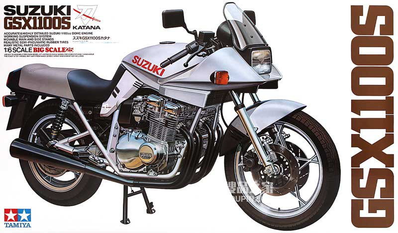 【TAMIYA/田宫】[] 16025 1/6 SUZUKI GSX1100S KATANA 16025-搜品之家