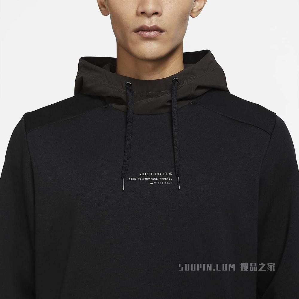 【Nike/耐克】Nike Dri-FIT 男子针织套头训练连帽衫 DD1972-010-搜品之家