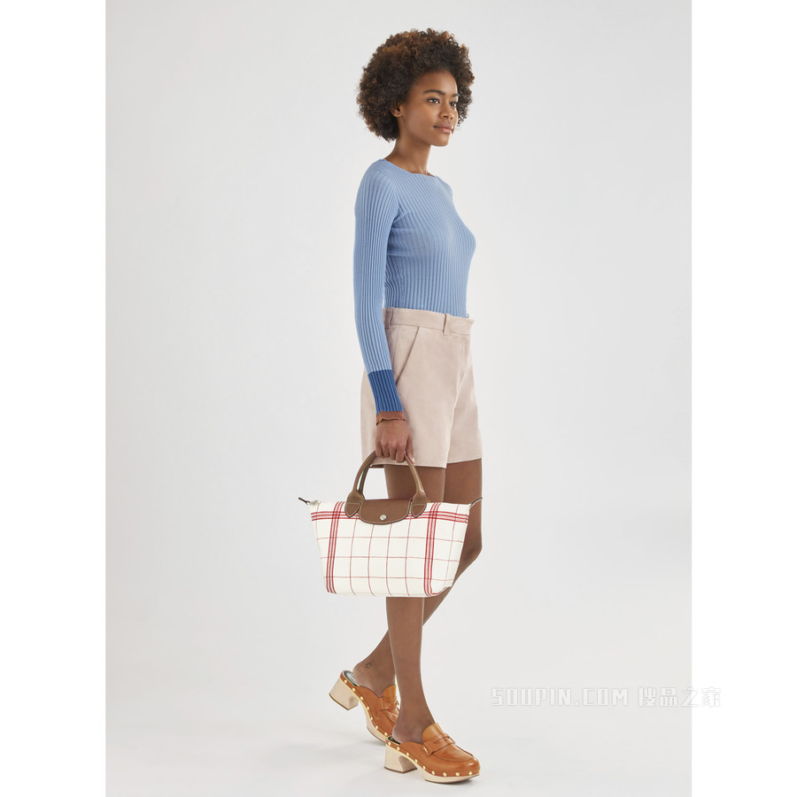 【longchamp/珑骧】Le Pliage Torchon 手提包小号 - 红色 L1512HYR548-搜品之家