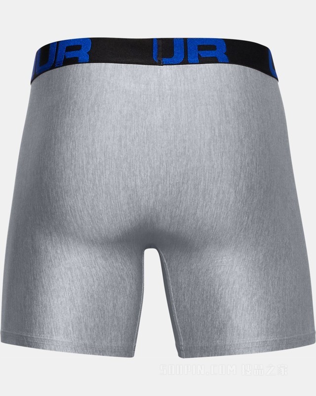 【安德玛】男士UA Tech 6英寸Boxerjock内裤—2条装 1363619-408-搜品之家