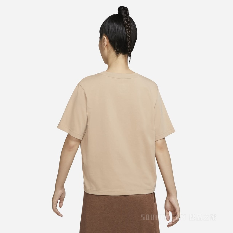 【Nike/耐克】Nike Sportswear Essential“了不起！舞社”同款女子宽松T恤 DD1238-201-搜品之家