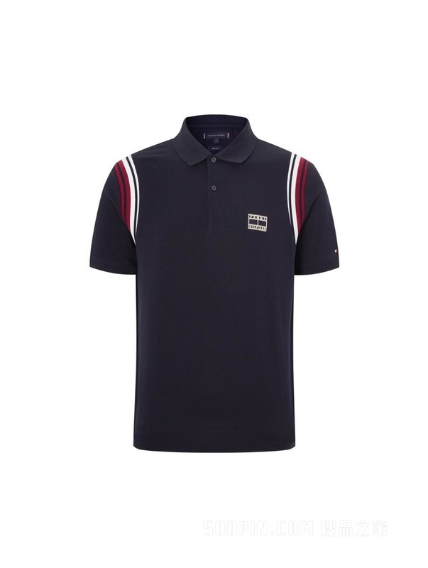 【Tommy Hilfiger】22新款早秋男装短袖POLO衫MW0MW25770 MW0MW25770DW5-搜品之家