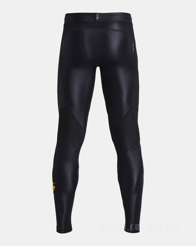 【安德玛】男士Project Rock强森Black Adam HeatGear® Iso-Chill紧身裤 1377745-001-搜品之家
