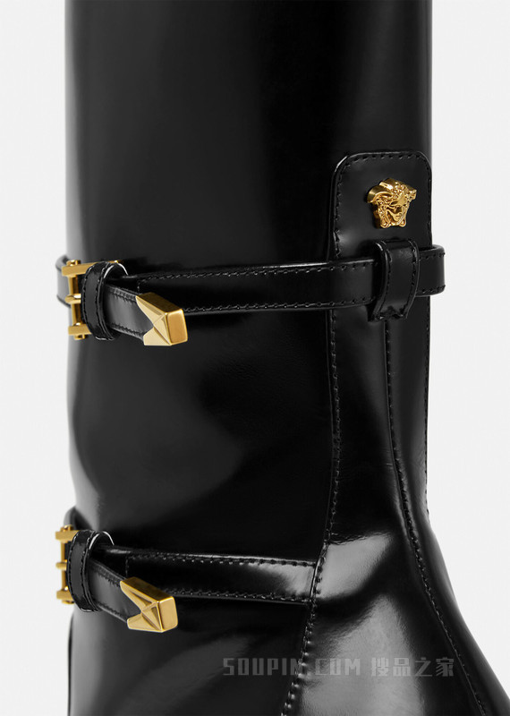 【Versace/范思哲】Aevitas 尖头防水台靴 1007252-DVT51_1B00V-搜品之家