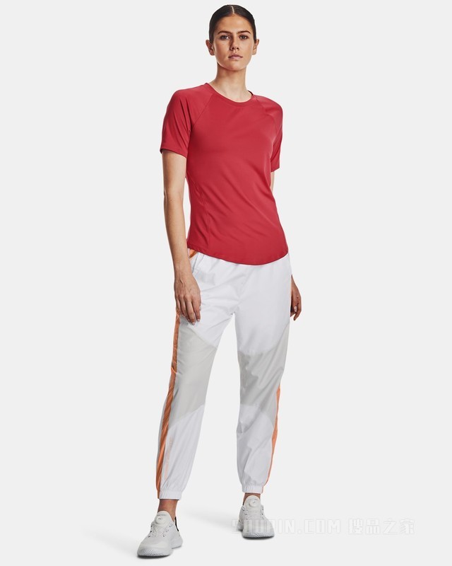 【安德玛】女士UA RUSH短袖T恤 1368178-638-搜品之家