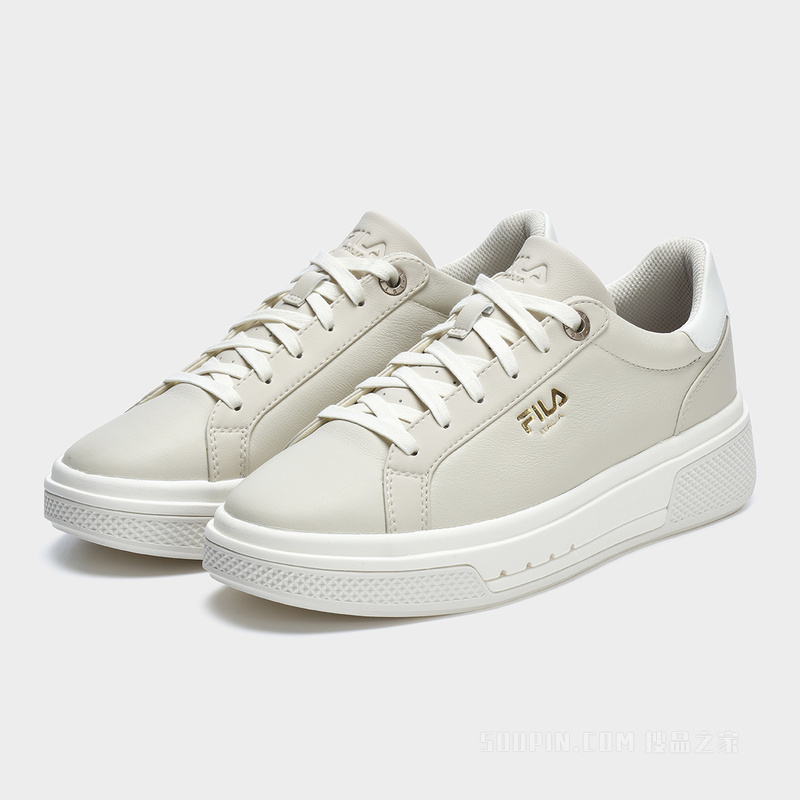 【FILA/斐乐】全智贤同款1911Ⅱ女子时尚休闲复古板鞋 F12W312204F-搜品之家