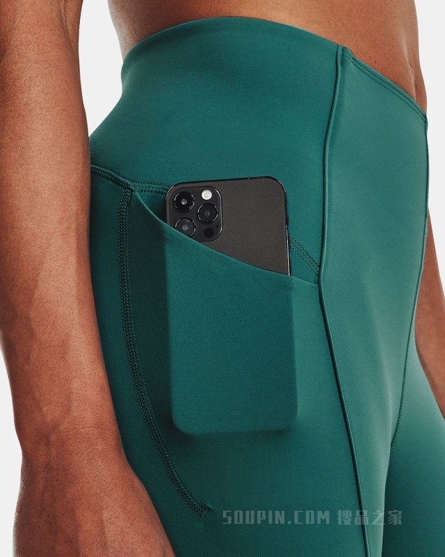 【安德玛】女士UA Meridian紧身九分裤 1377080-722-搜品之家