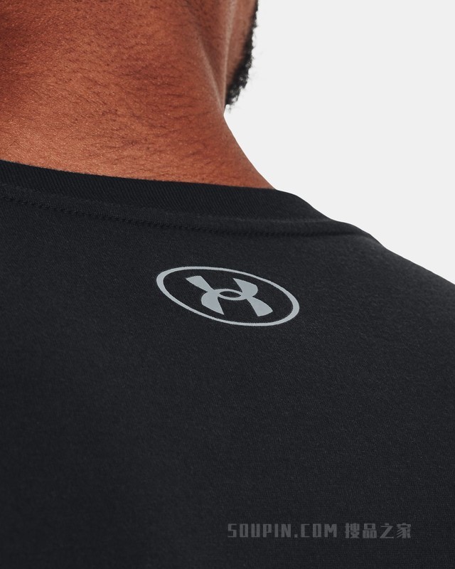【安德玛】男士UA Stacked Logo Fill T恤 1361903-003-搜品之家