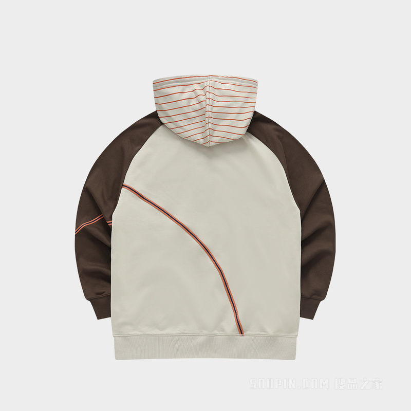 【FILA/斐乐】FILA X FACETASM联名女子宽松连帽卫衣 T11W337202F-搜品之家