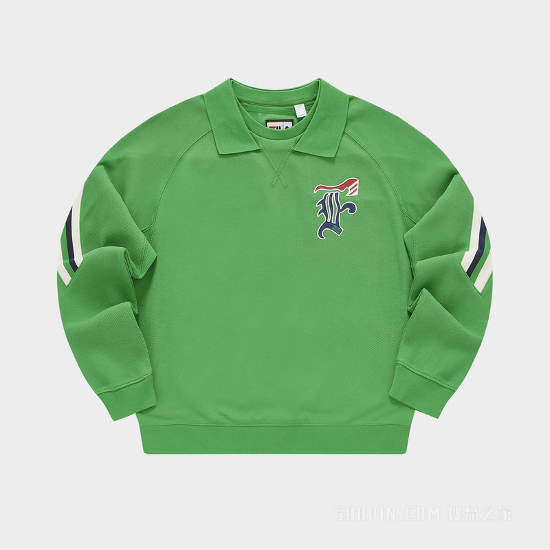 【FILA/斐乐】FILA X FACETASM联名女子宽松套头卫衣 T11W337203F-搜品之家