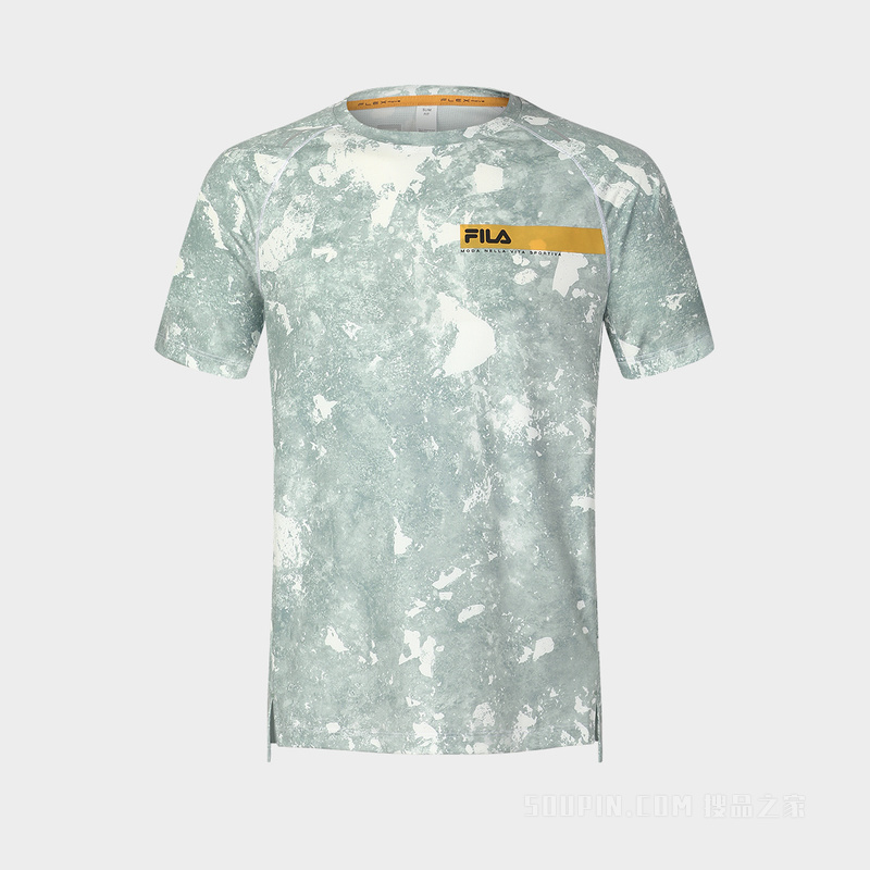 【FILA/斐乐】男子场下健身短袖T恤 A11M341101F-搜品之家