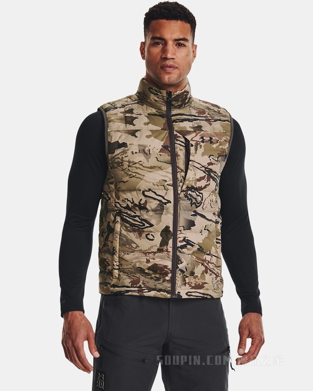 【安德玛】男士UA Ridge Reaper羽绒马甲 1372596-989-搜品之家